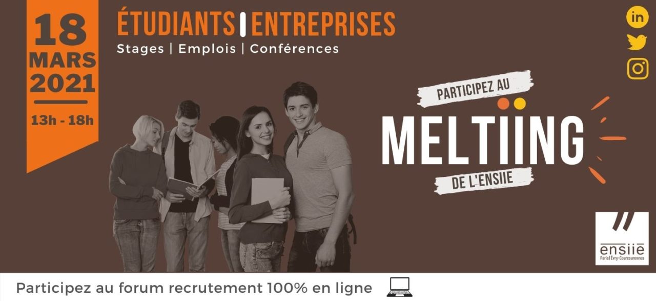 RENCONTRES ENTREPRISES DE L’ENSIIE 100% ONLINE - C-19
